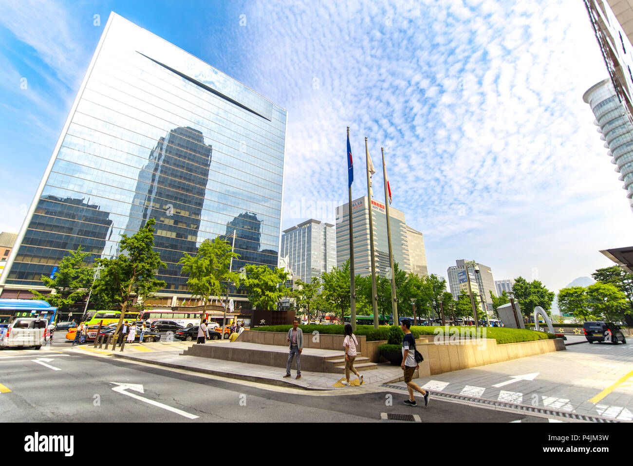 Sejong daero hi-res stock photography and images - Alamy