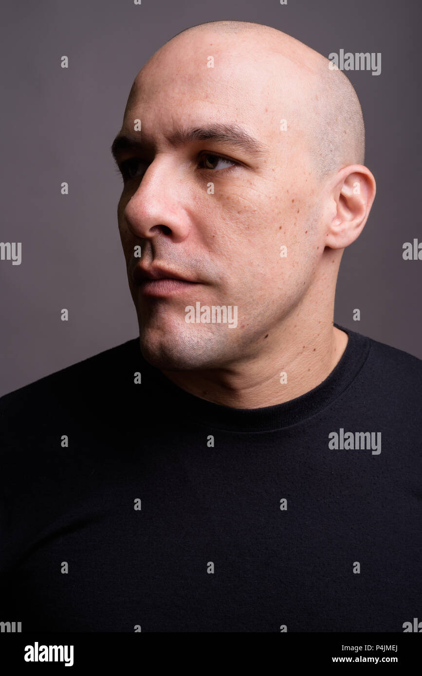 Bald head people hi-res stock photography and images - Alamy