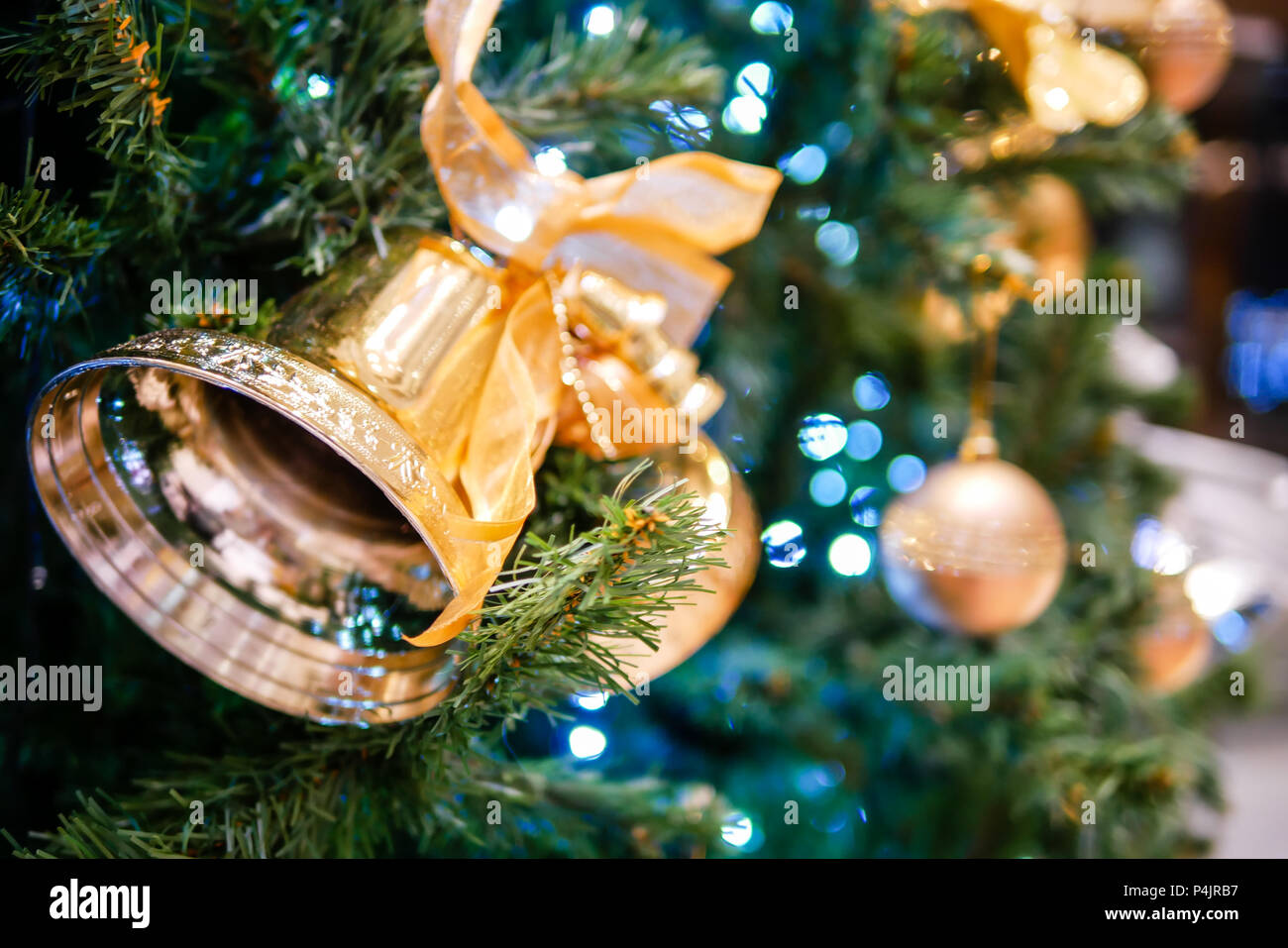 Gold bell hi-res stock photography and images - Alamy