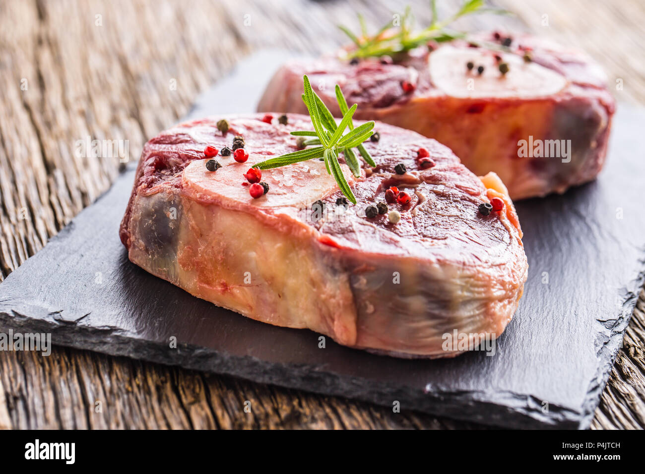 Beef hind leg meat hi-res stock photography and images - Alamy