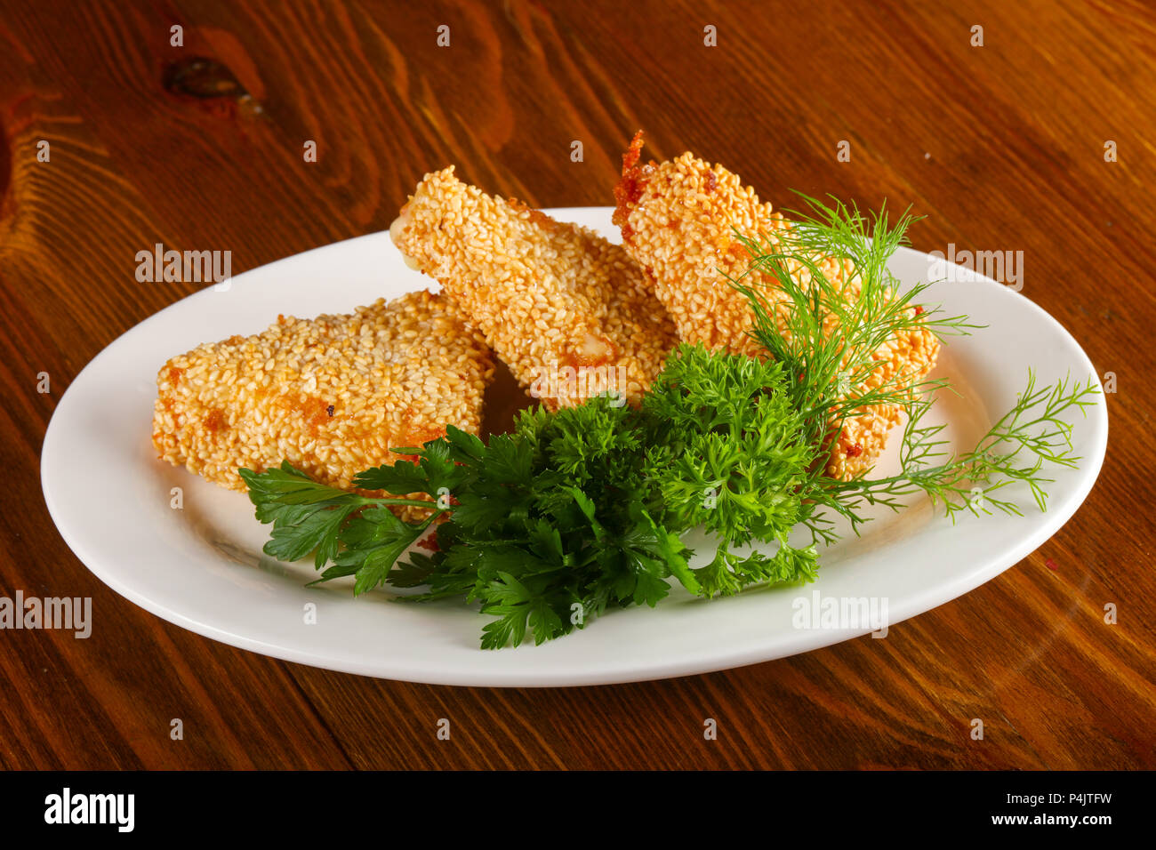 Roasted cheese sticks Stock Photo - Alamy