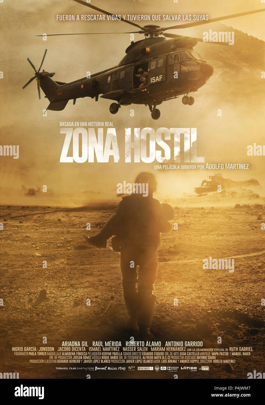 Original Film Title: ZONA HOSTIL. English Title: RESCUE UNDER FIRE ...