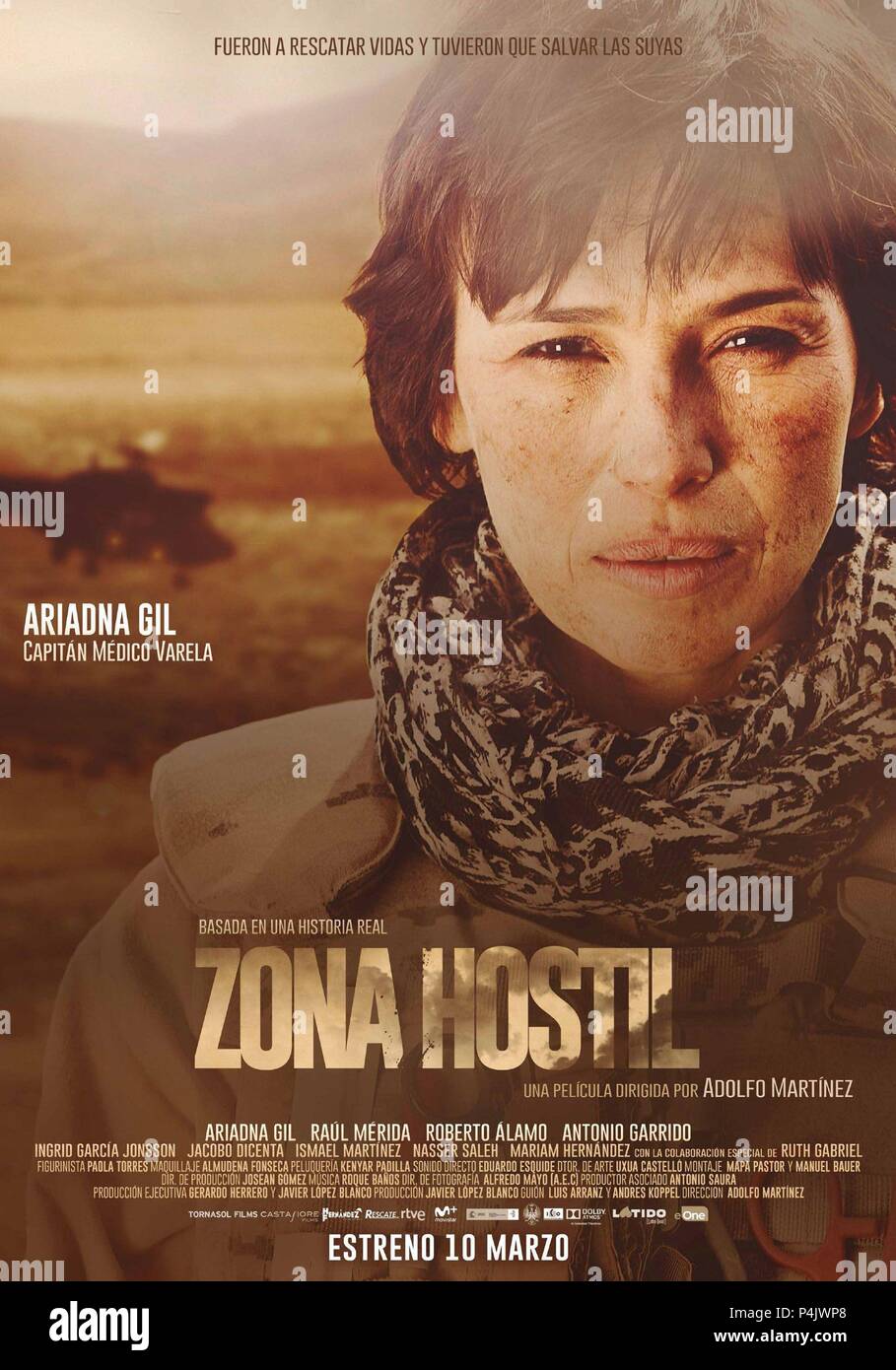 Original Film Title: ZONA HOSTIL. English Title: RESCUE UNDER FIRE ...