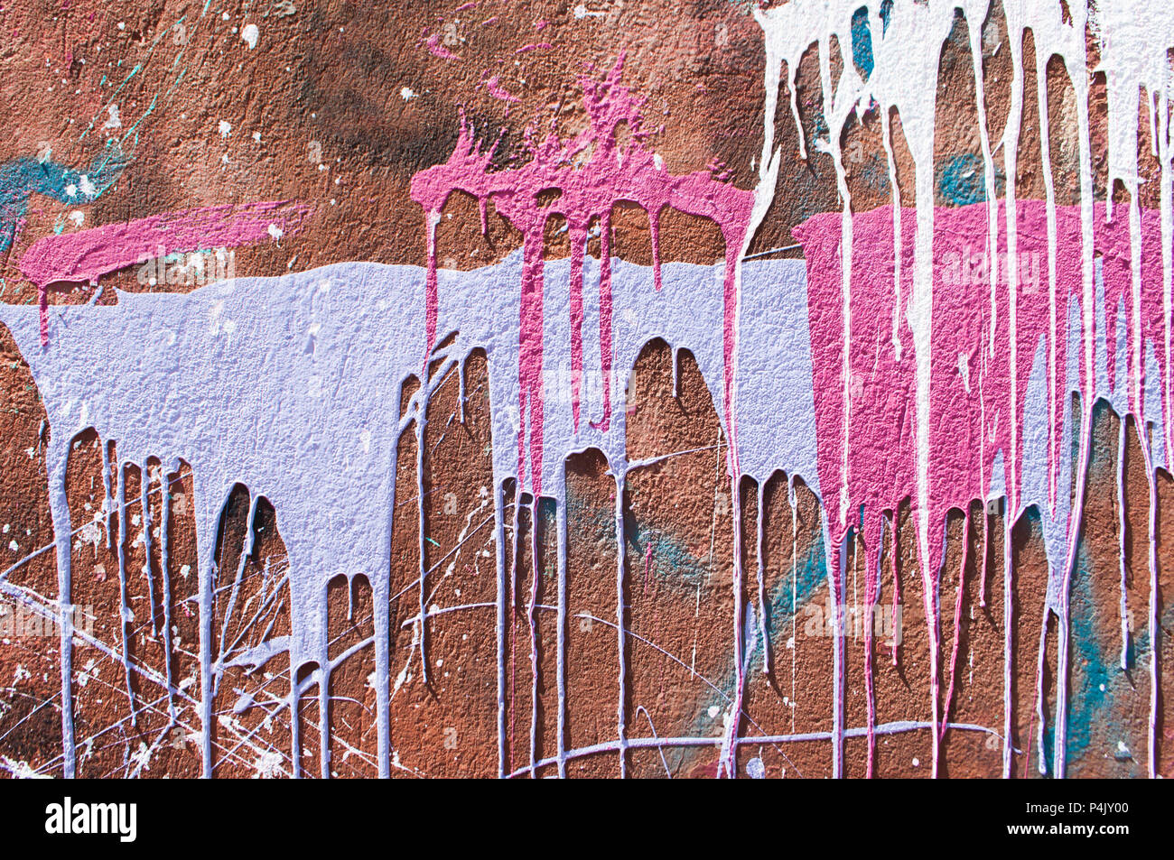 Ink splatter pigment spill violet hi-res stock photography and images ...