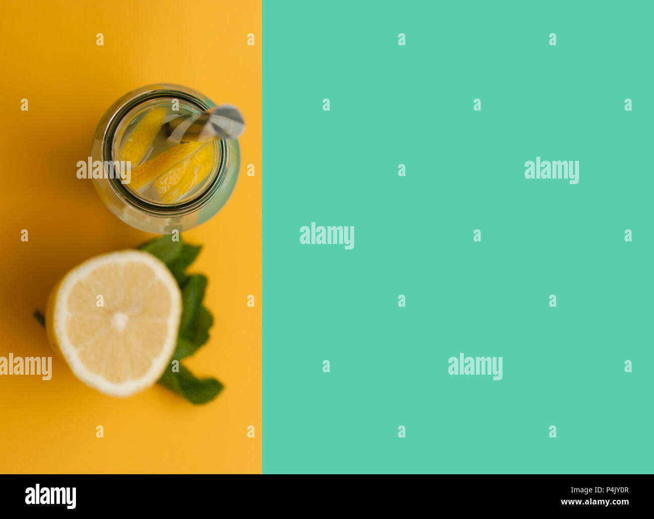 Drink glass lemon hi-res stock photography and images - Alamy