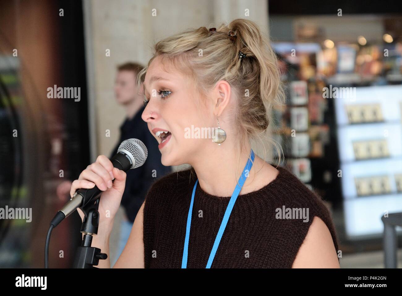 thursday 21st june waterloo station London uk .4pm ,Lydia garrard 19 ...