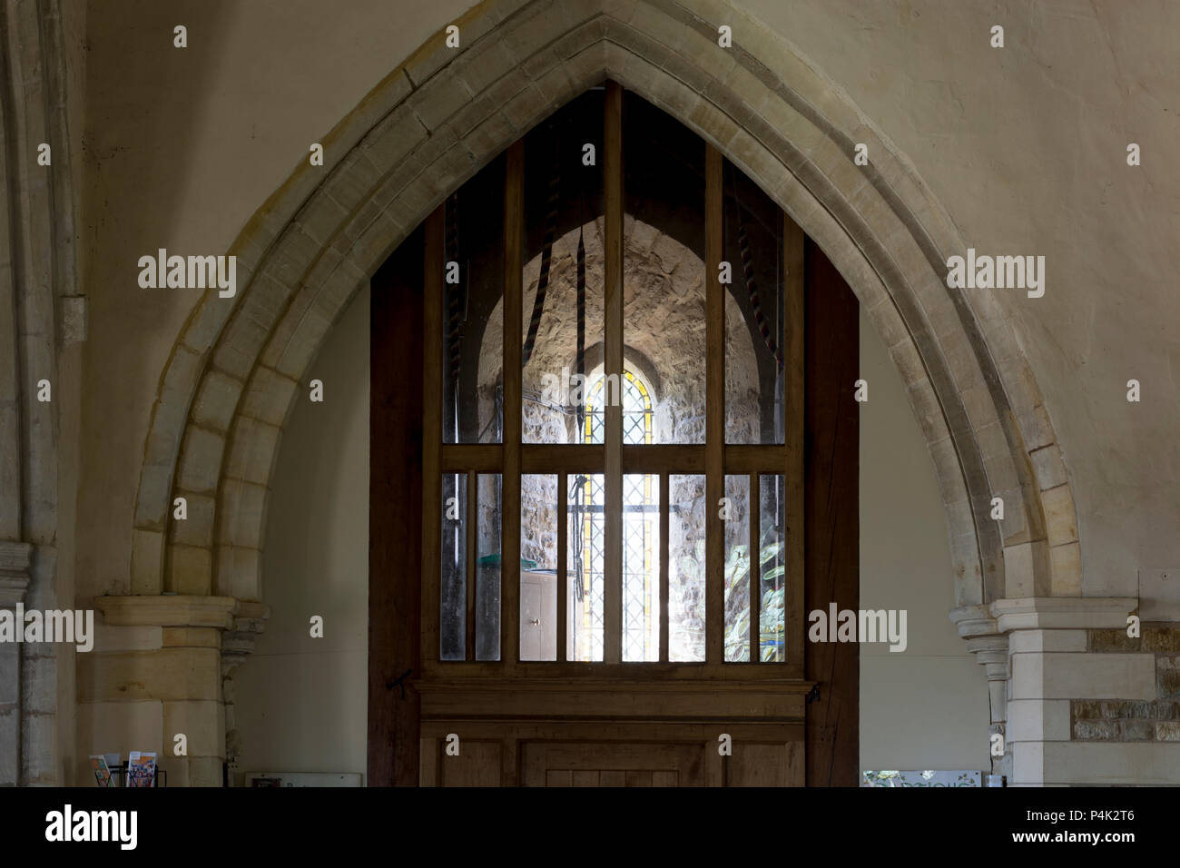 Interior view, St. James the Great Church, Syresham, Northamptonshire ...