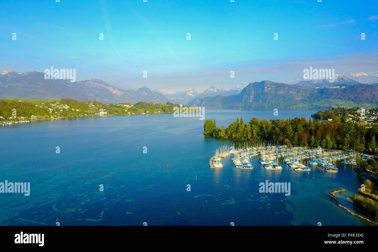 Lake Lucerne Aerial High Resolution Stock Photography and Images - Alamy