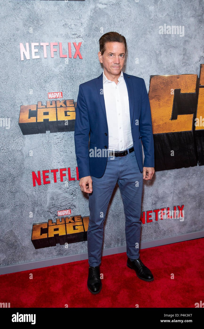 New York, NY - June 21, 2018: Frank Whaley attends the Luke Cage Season ...