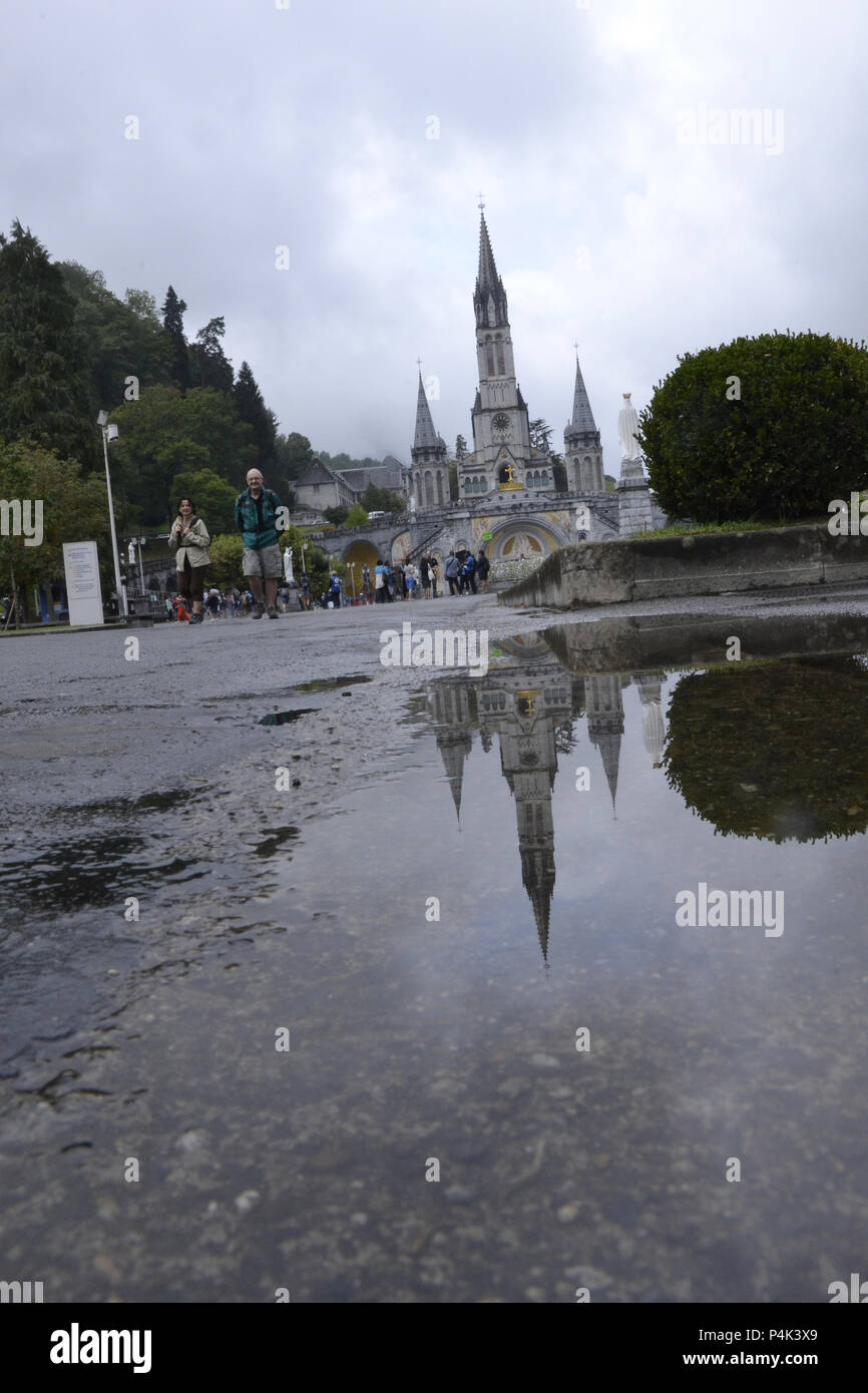 Lourdes, a travel in France Stock Photo - Alamy
