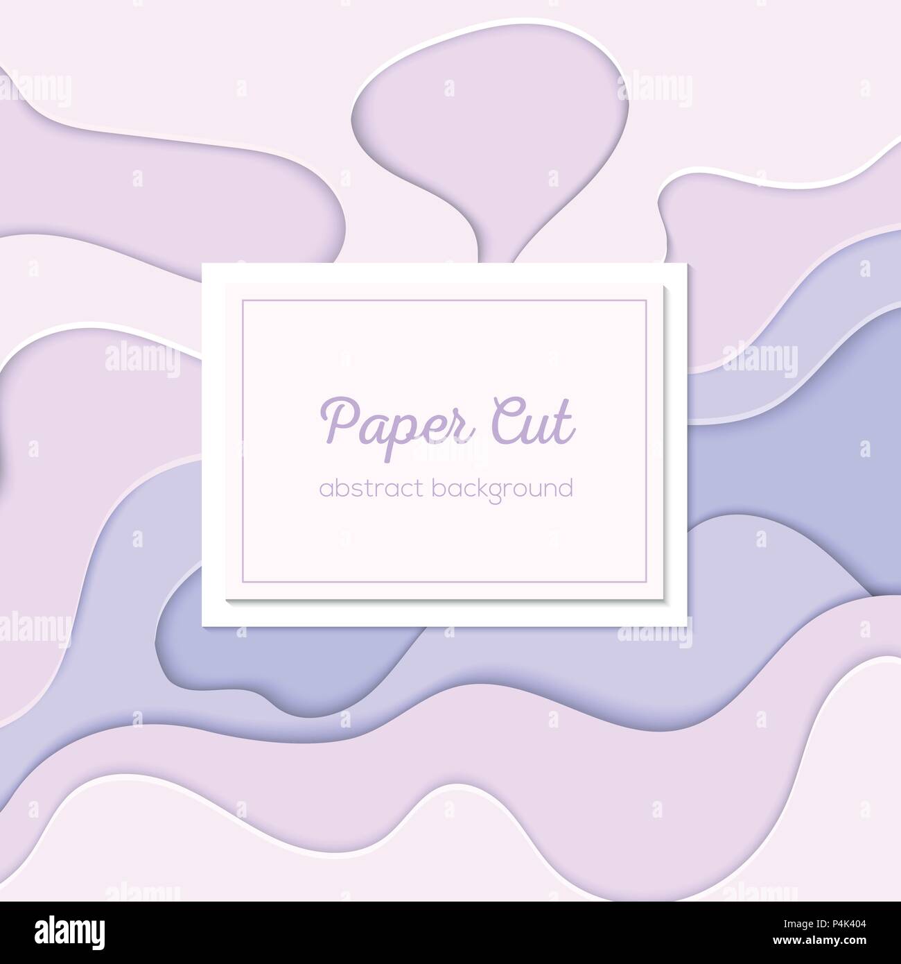 Purple abstract layout- vector template illustration Stock Vector Image ...