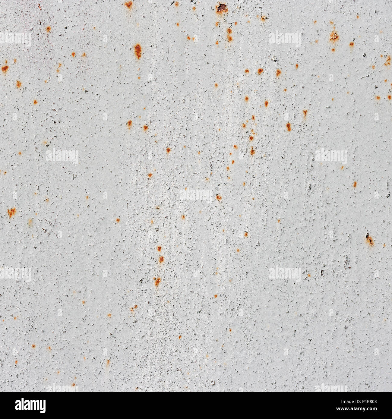 White metal background with enamel. White texture with a rust Stock ...