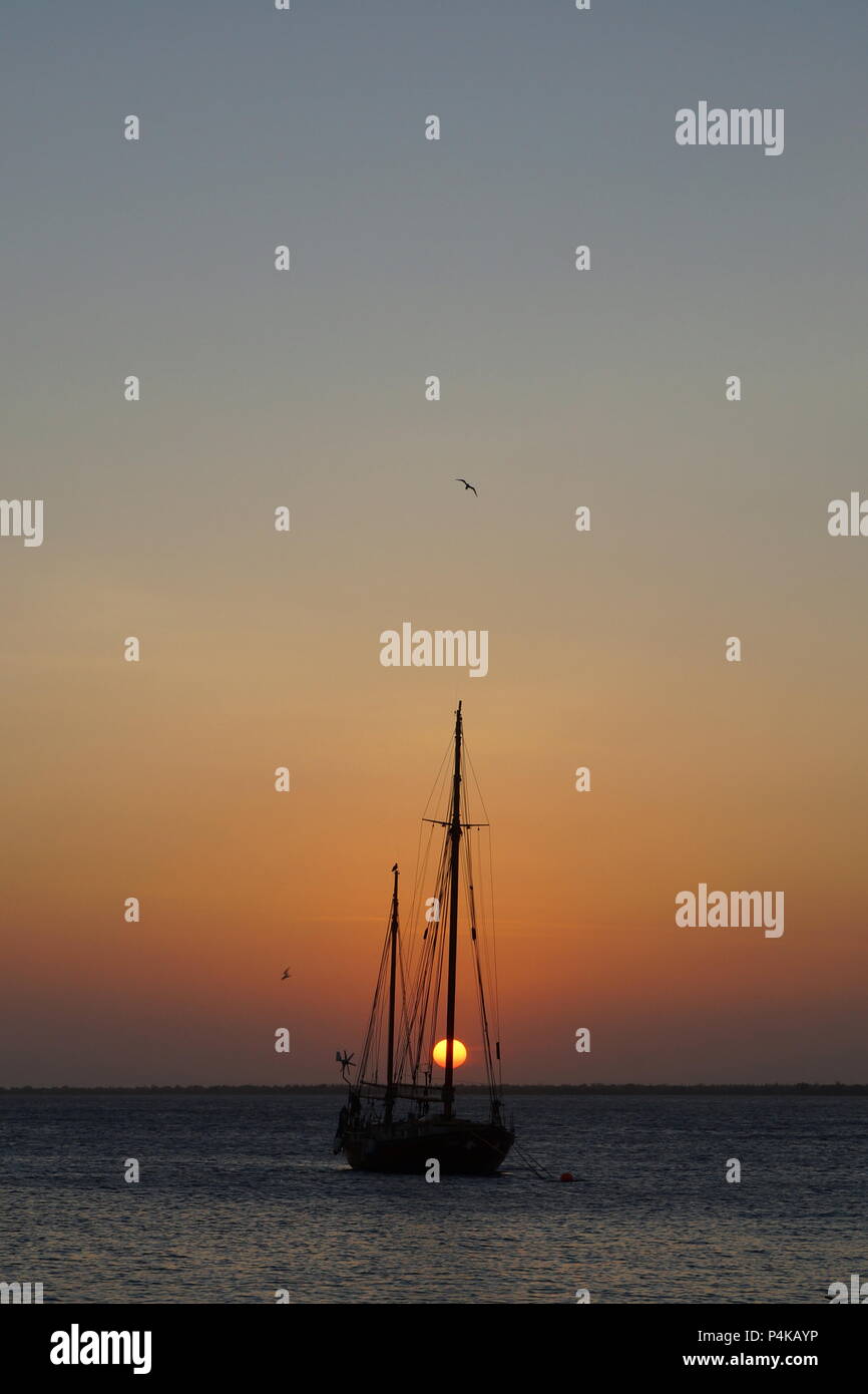 Door County Sunset Stock Photo - Alamy