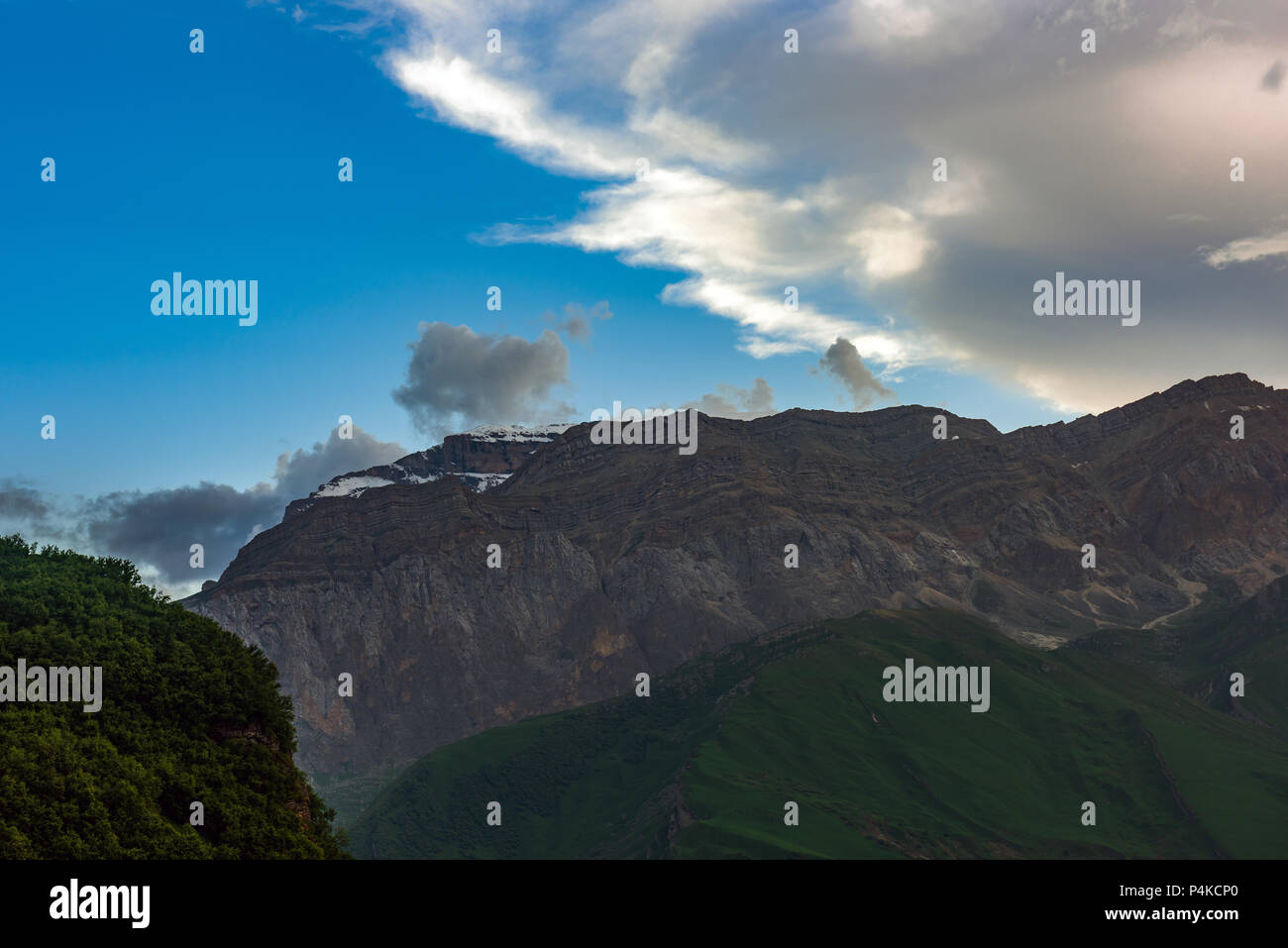 Shahdag mountain in the north of Azerbaijan Stock Photo - Alamy