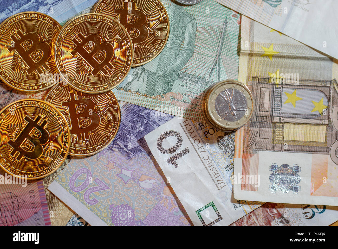 Cryptocurrency wallpaper hi-res stock photography and images - Alamy