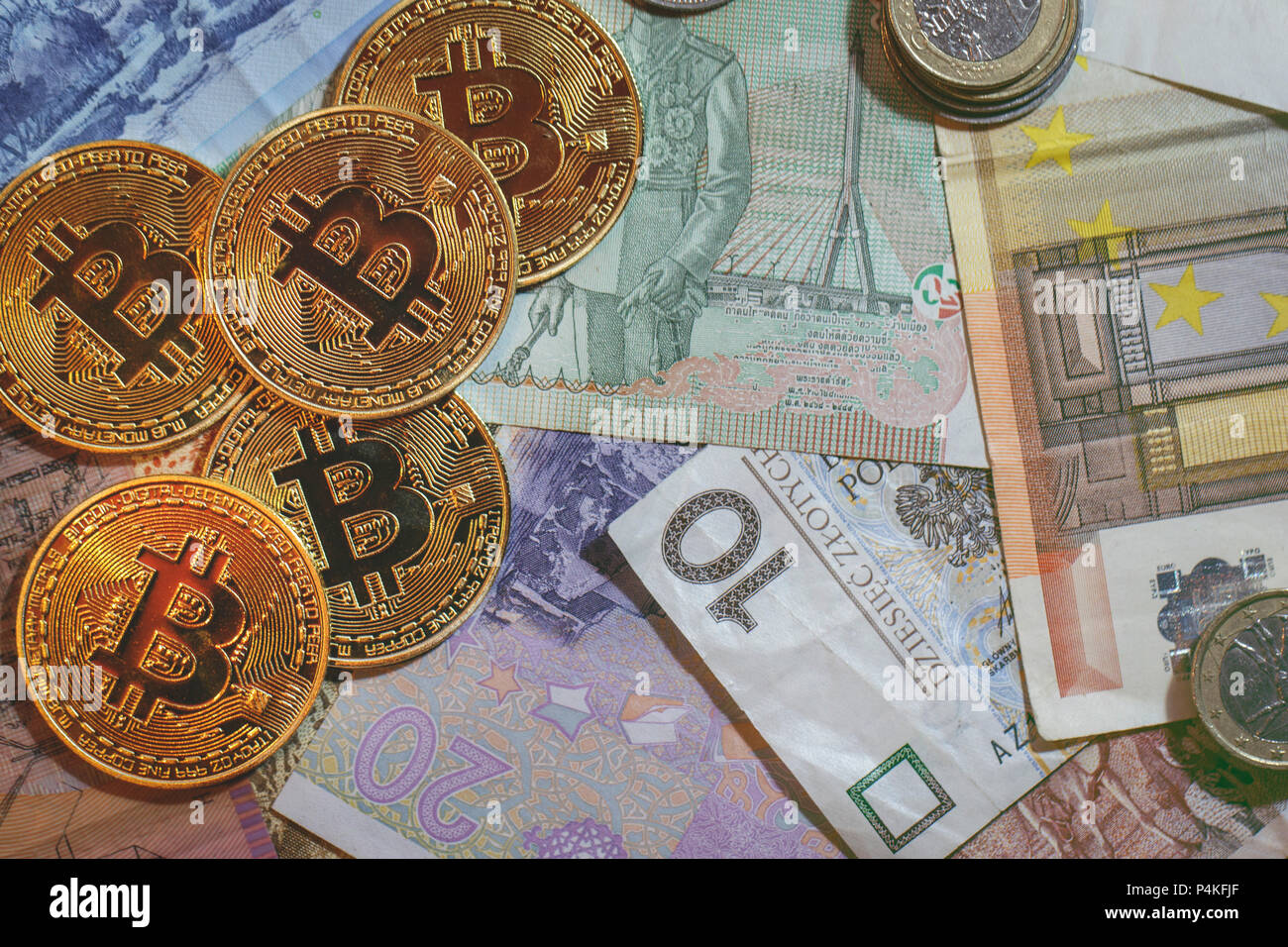 Cryptocurrency wallpaper hi-res stock photography and images - Alamy
