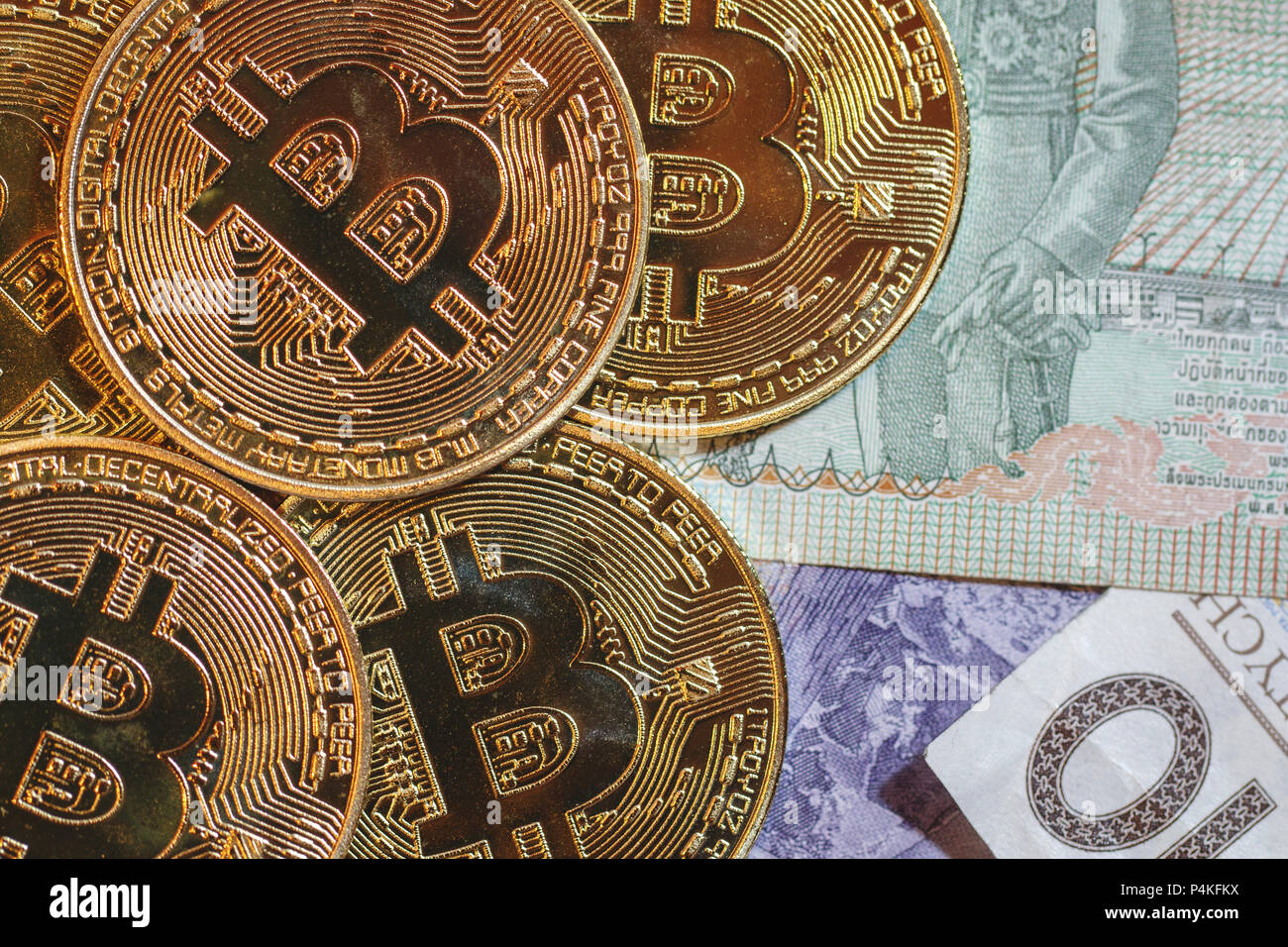 Cryptocurrency wallpaper hi-res stock photography and images - Alamy