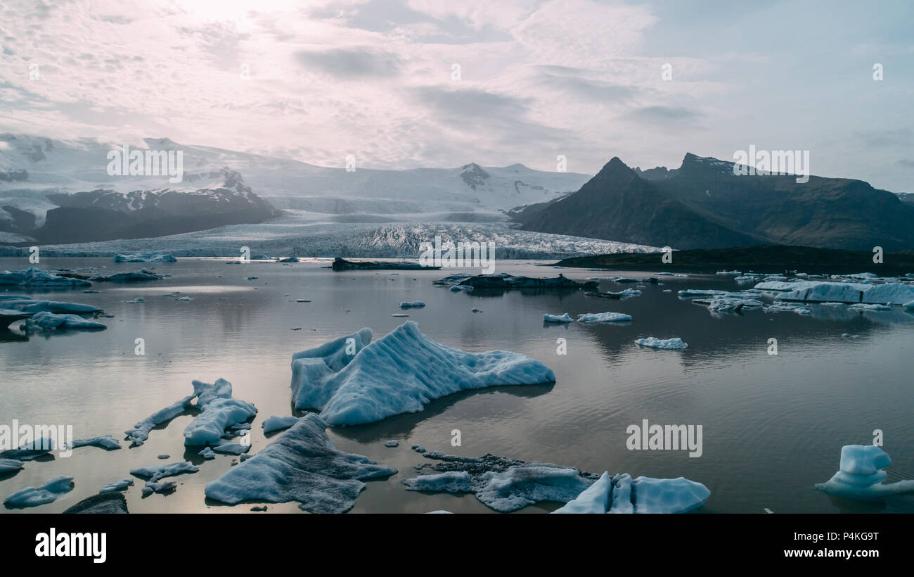 Iceland national park drone hi-res stock photography and images - Alamy