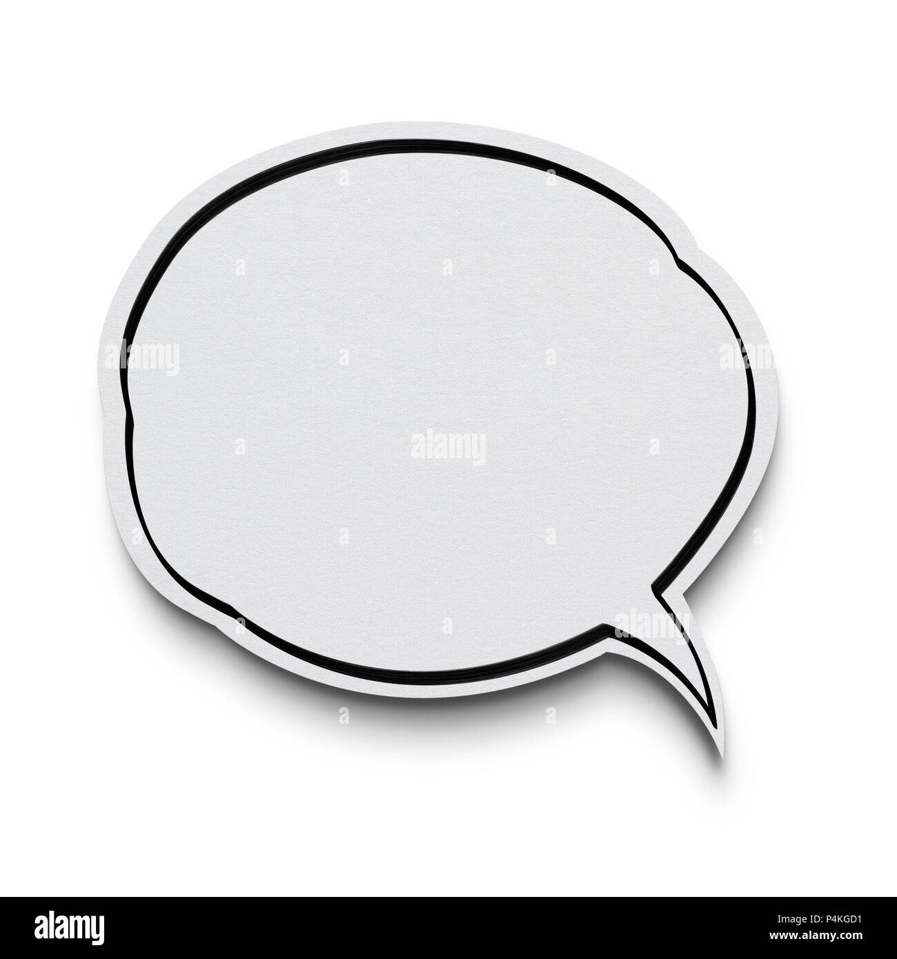 Blank text bubble Cut Out Stock Images & Pictures - Alamy