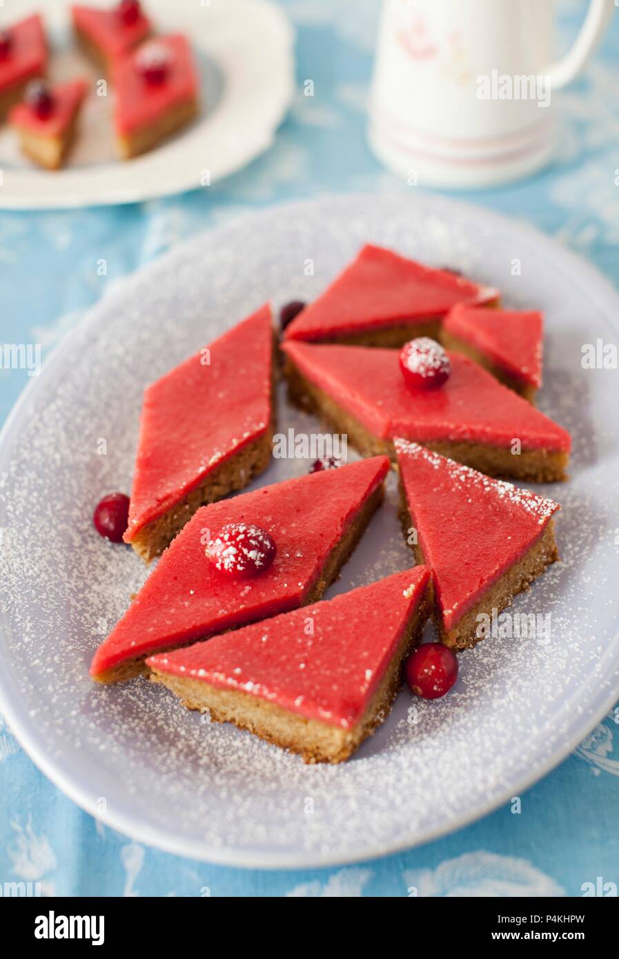 Walnut cranberry bars hi-res stock photography and images - Alamy