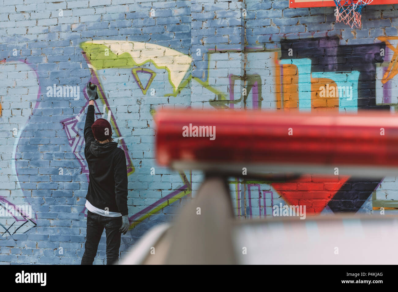 Vandal painting hi-res stock photography and images - Alamy