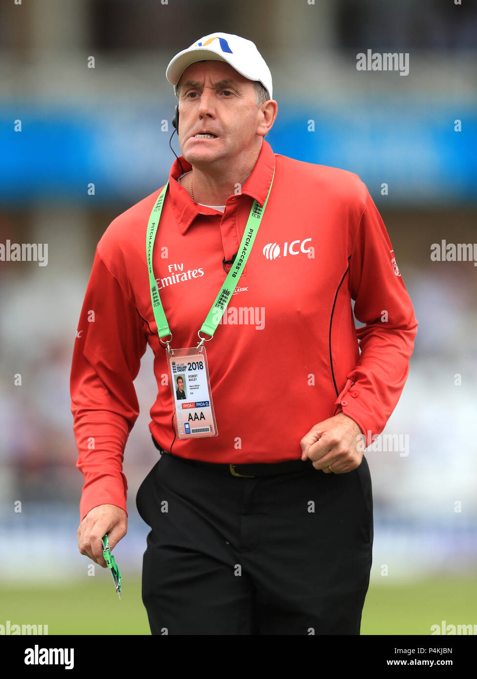 Match official Robert Bailey Stock Photo - Alamy