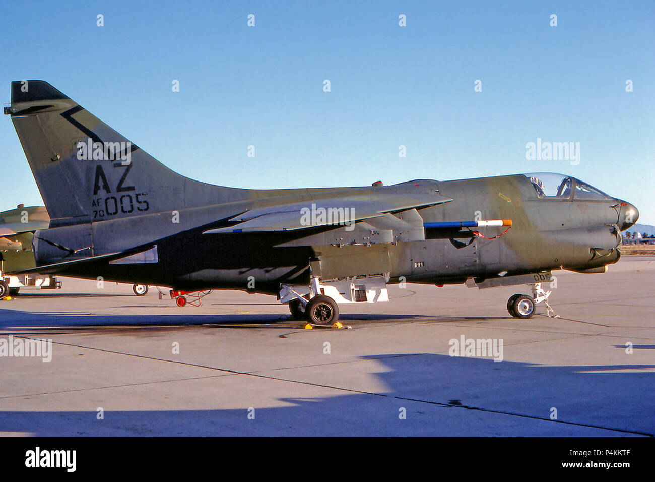 152d Tactical Fighter Squadron A-7D Corsair 70-1005 Stock Photo - Alamy