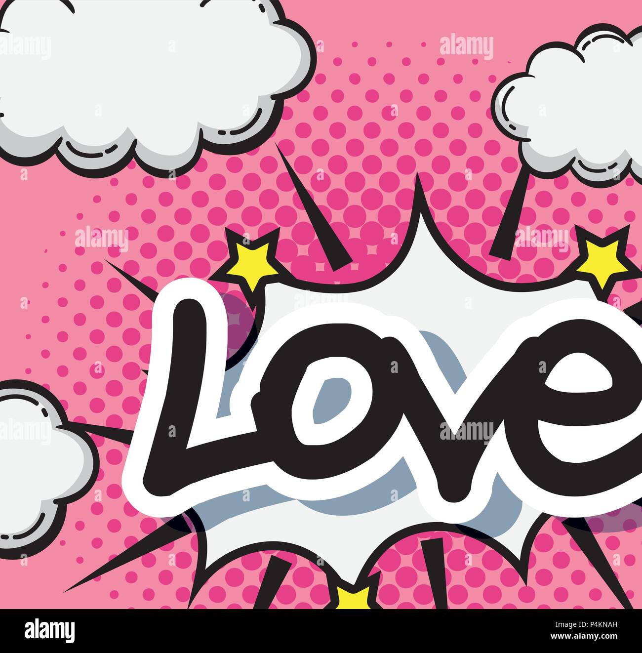 Love pop art Stock Vector Image & Art - Alamy