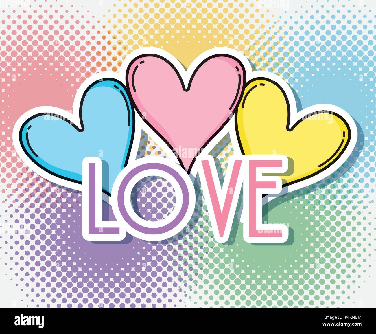 Love fun comic book style hi-res stock photography and images - Alamy