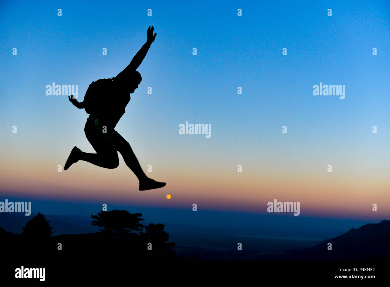 Chain jumping hi-res stock photography and images - Alamy