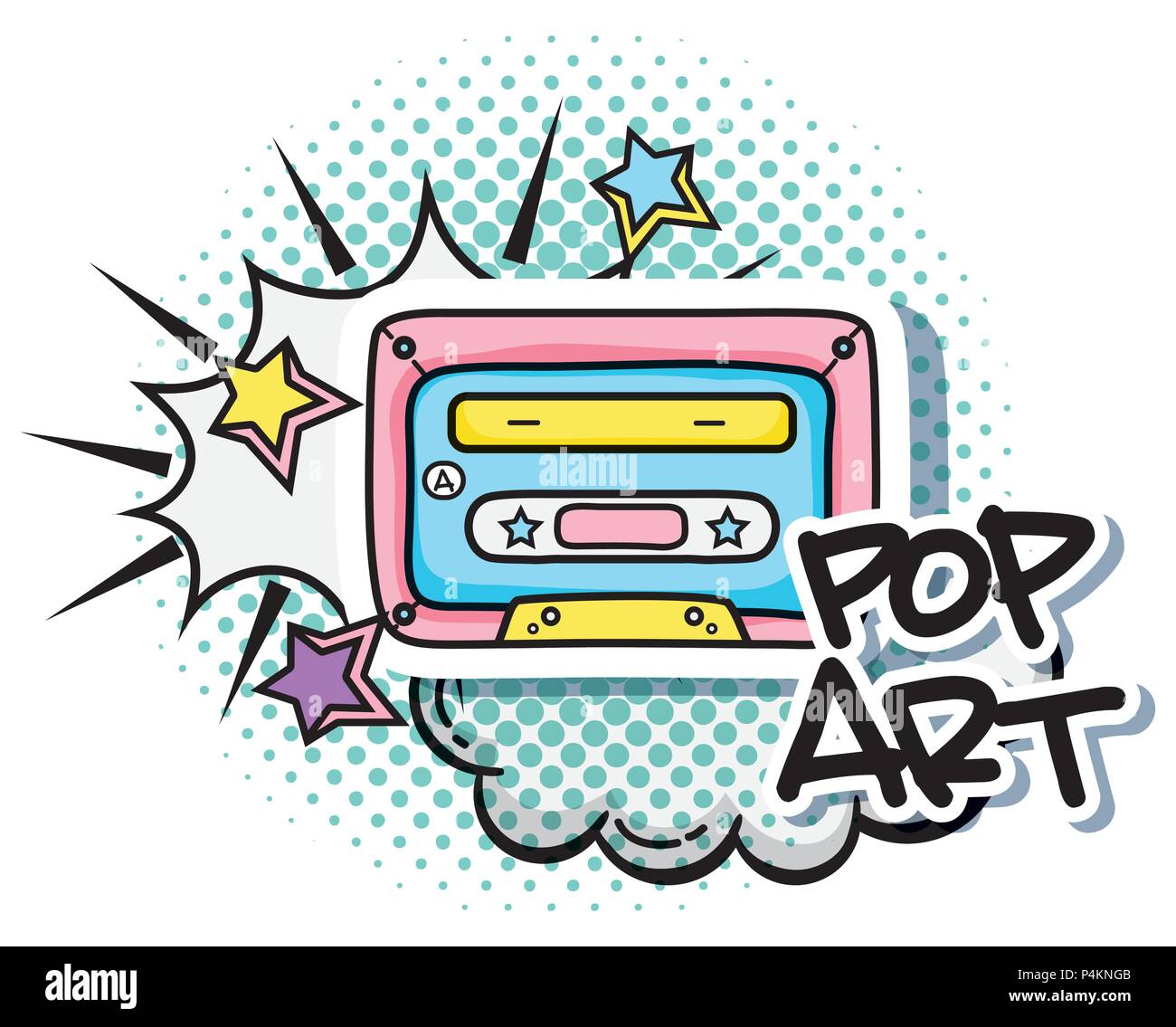 Pop art cartoons Stock Vector Image & Art - Alamy