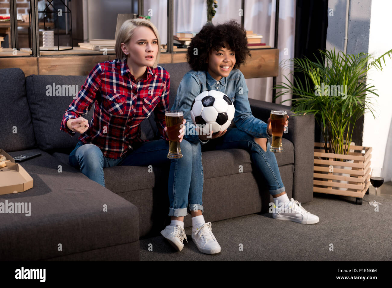 Girls Watching Soccer High Resolution Stock Photography and Images - Alamy