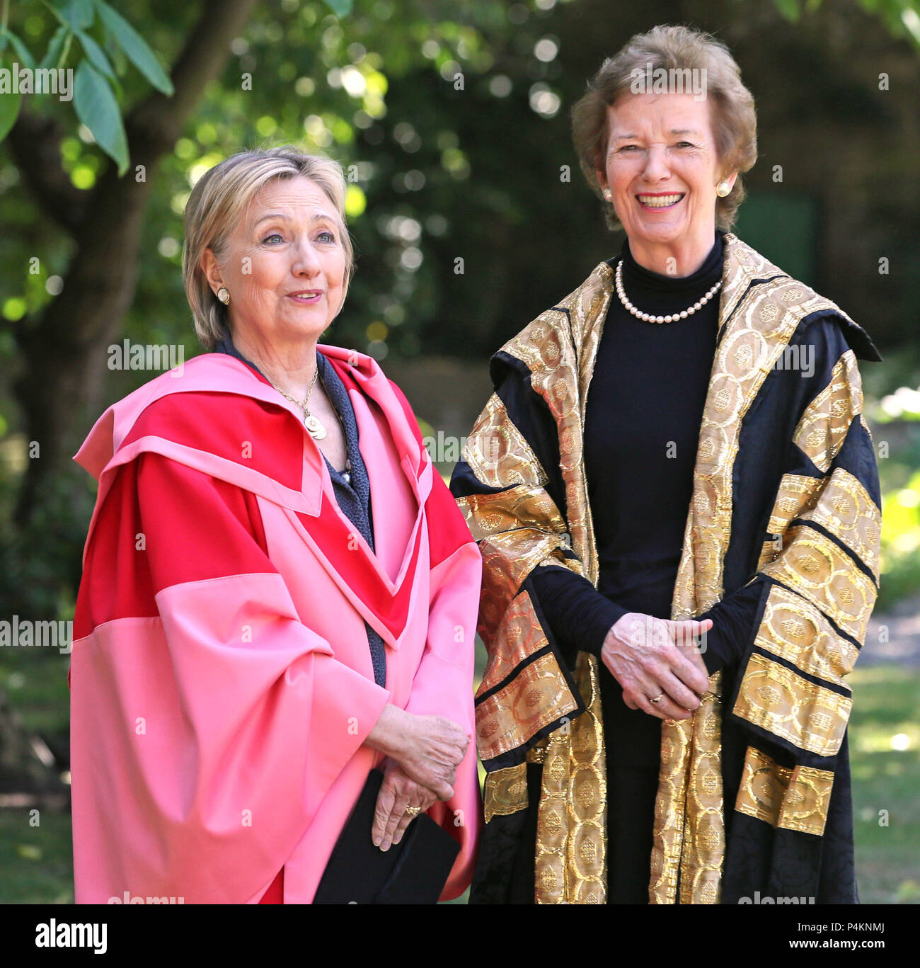 Hillary Clinton, the former US Secretary of State, who was today ...