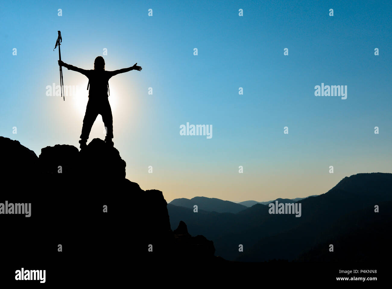 Reaching the goal hi-res stock photography and images - Alamy