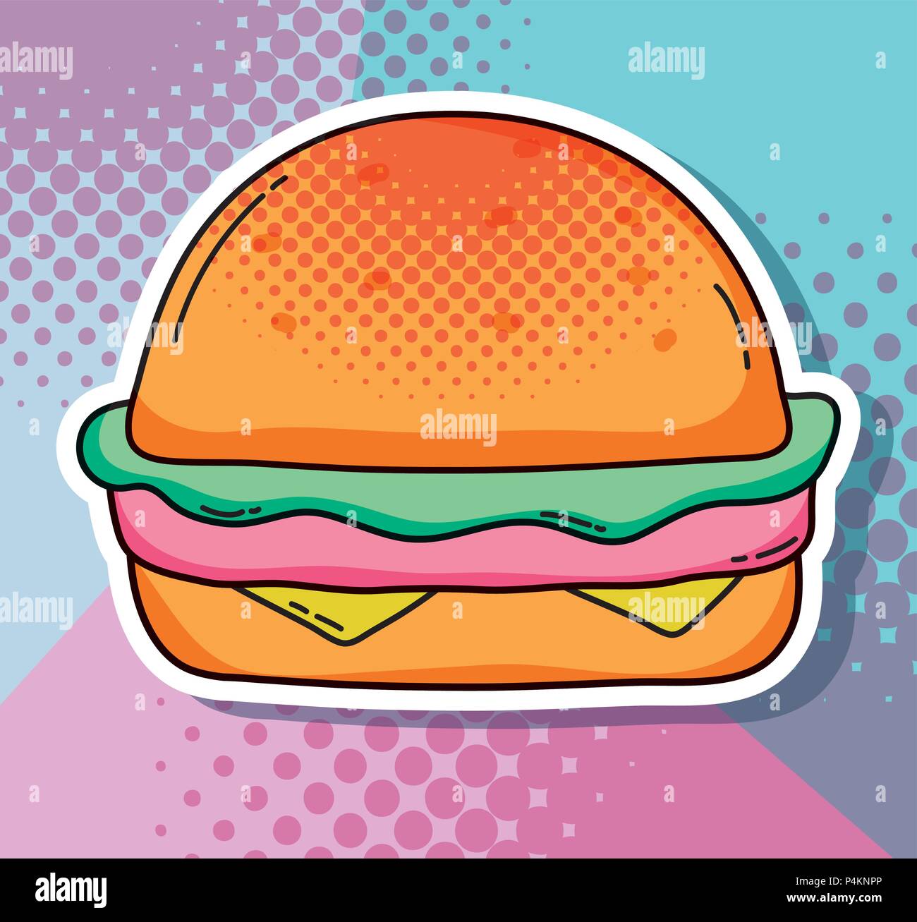 Pop art cartoons Stock Vector Image & Art - Alamy