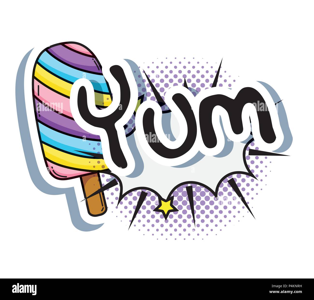 Pop art cartoons Stock Vector Image & Art - Alamy