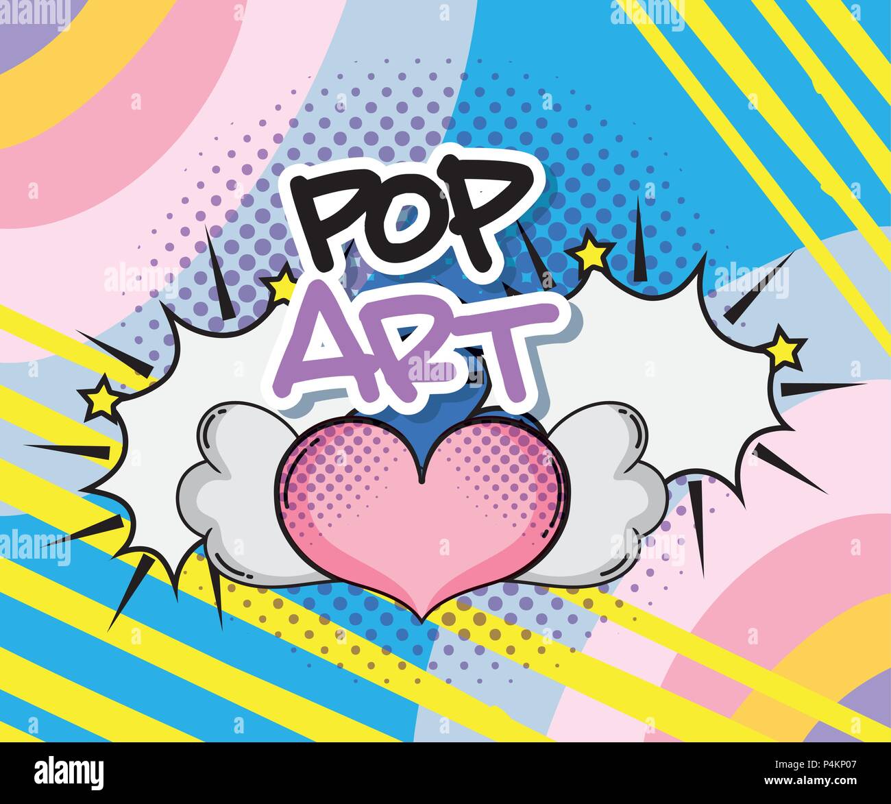 Pop art cartoons Stock Vector Image & Art - Alamy