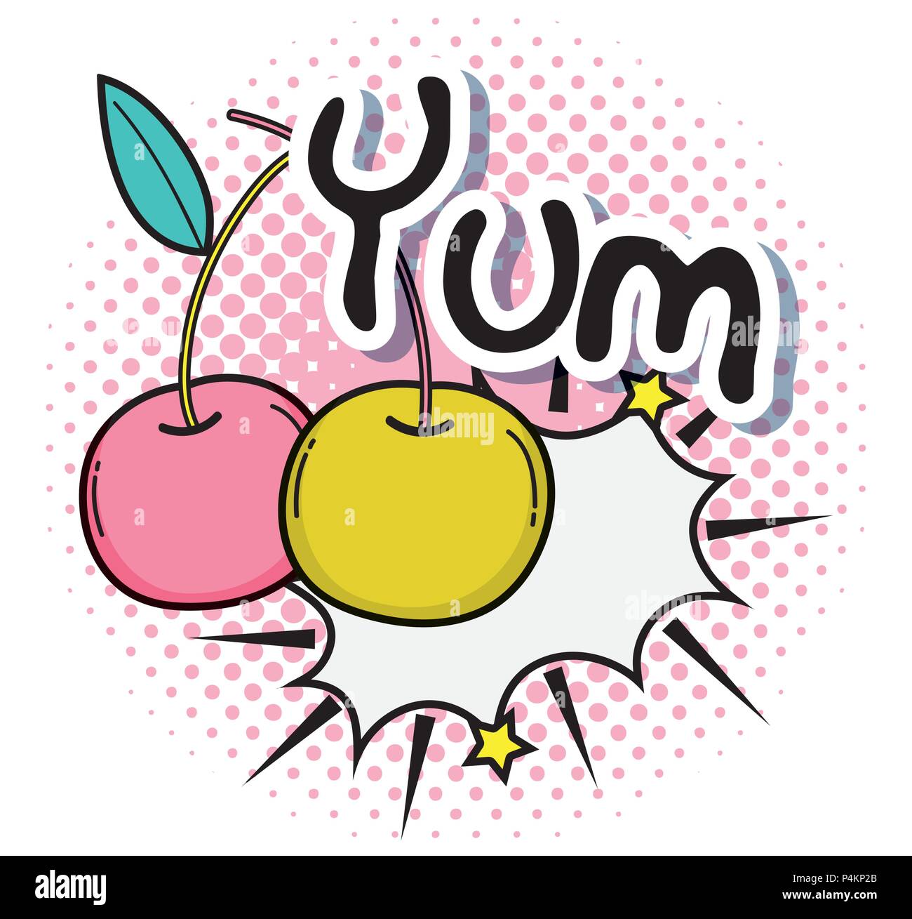 Pop art cartoons Stock Vector Image & Art - Alamy