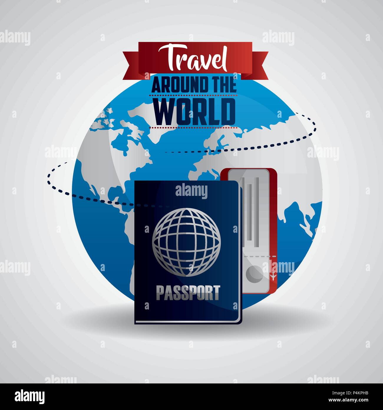 travel around the world Stock Vector Image & Art - Alamy