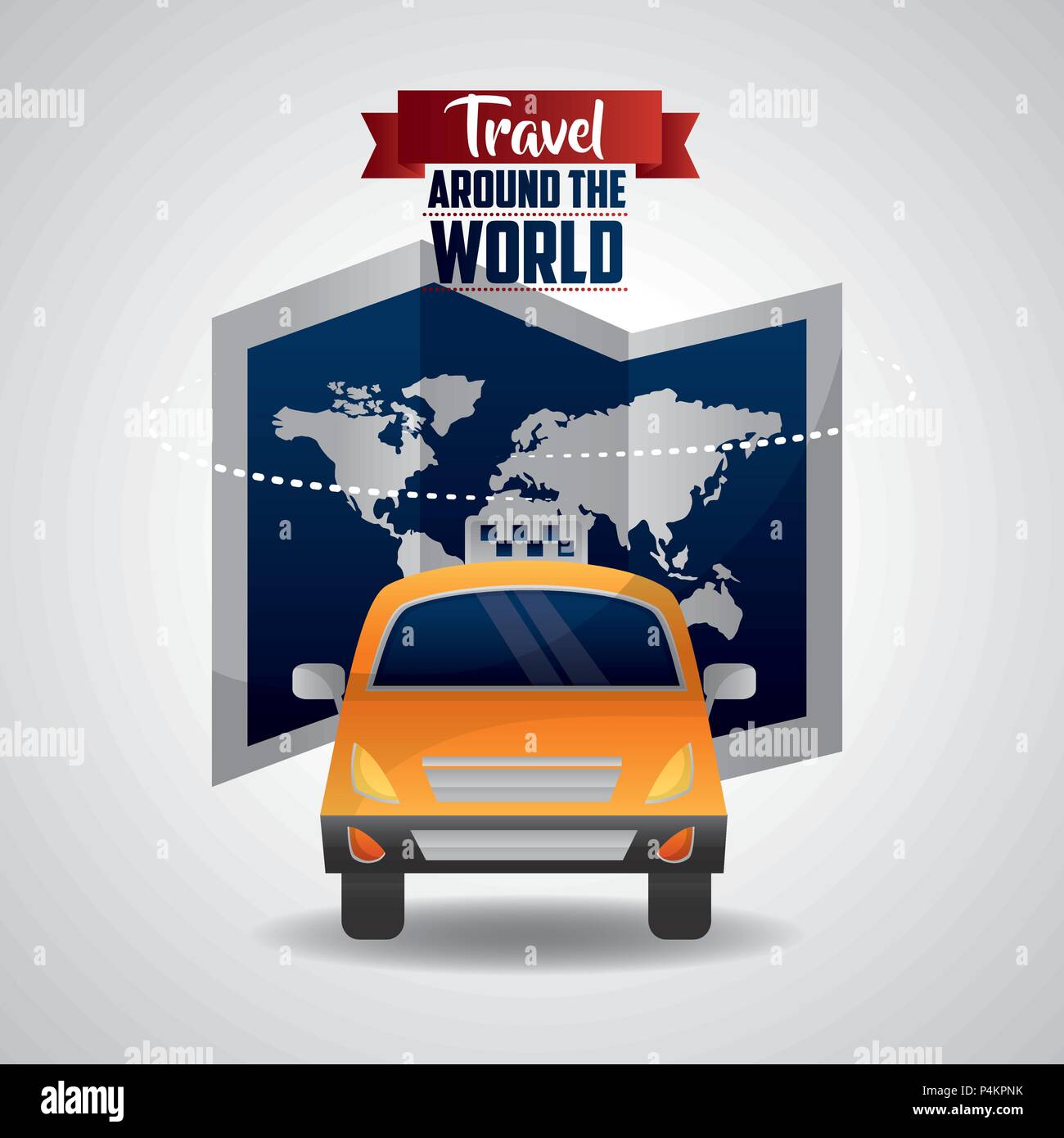 travel around the word Stock Vector Image & Art - Alamy