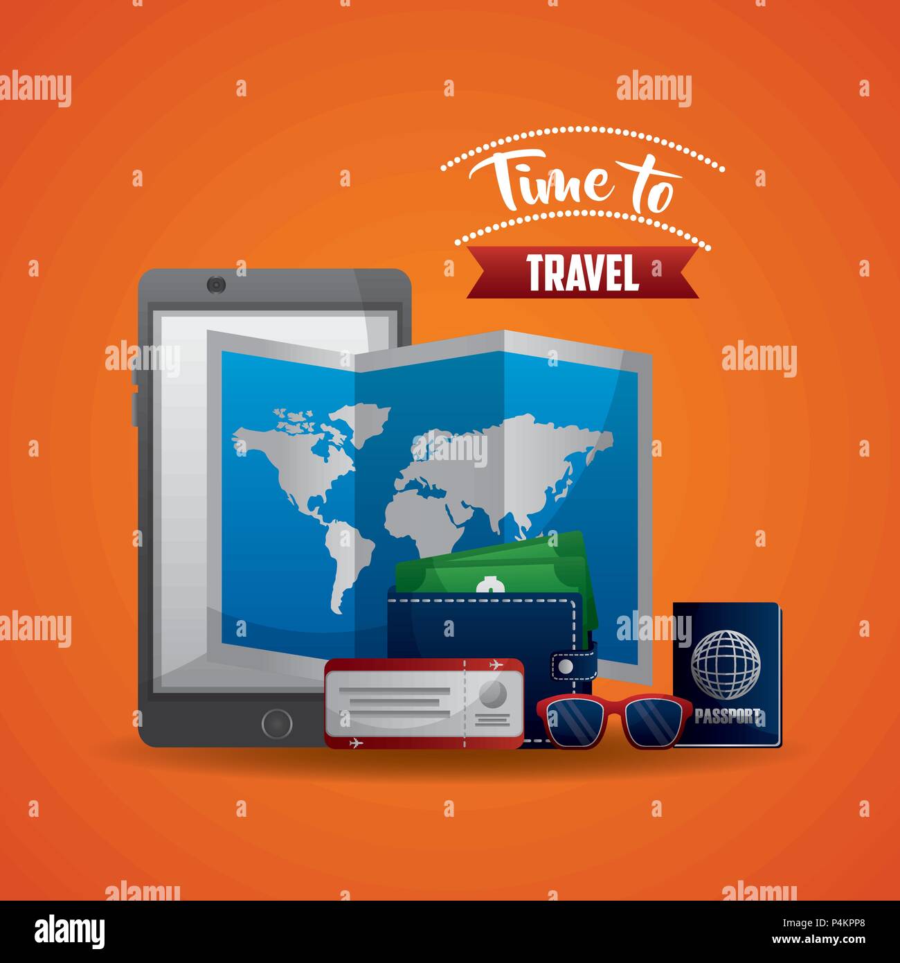 travel around the word Stock Vector Image & Art - Alamy