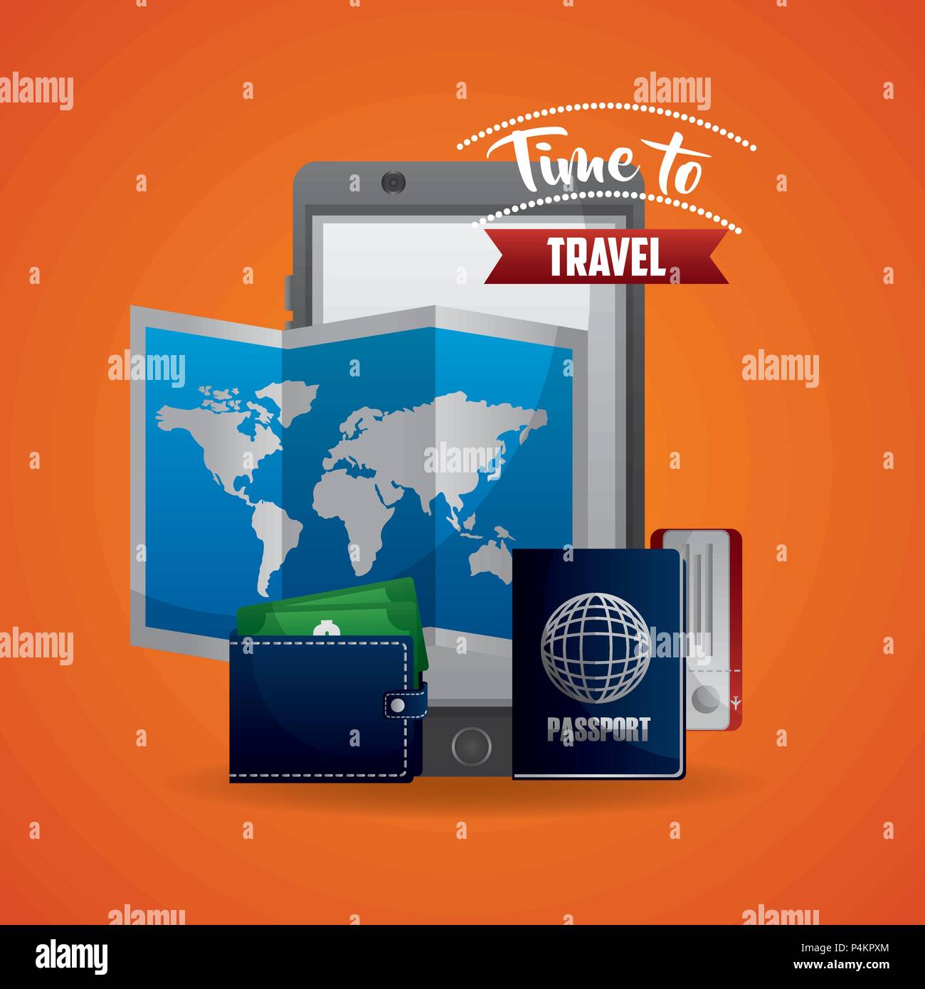 travel around the word Stock Vector Image & Art - Alamy