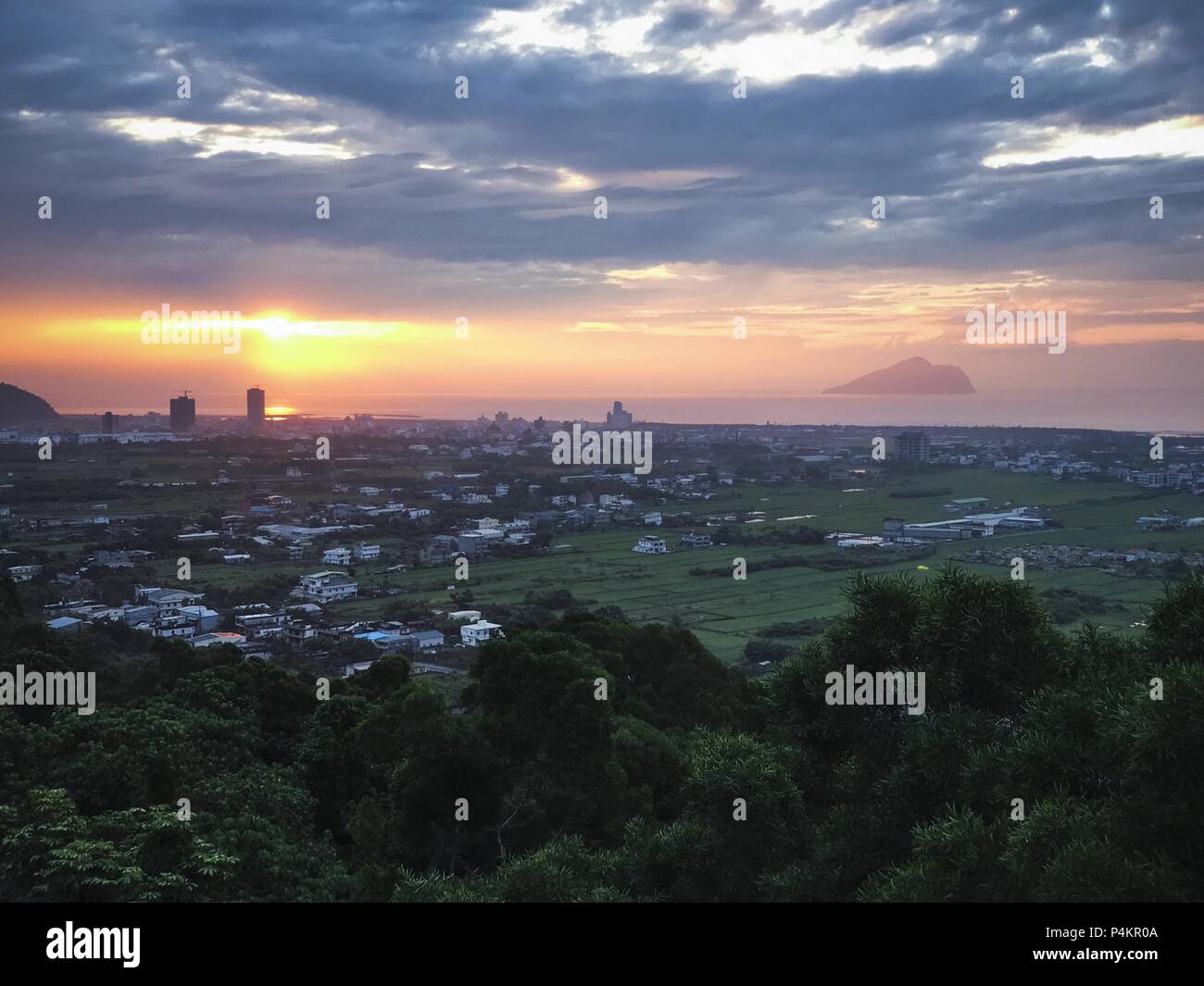 overview the plain Stock Photo - Alamy