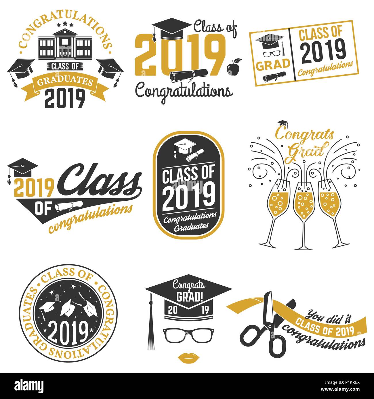 Class of 2019 seal hi-res stock photography and images - Alamy