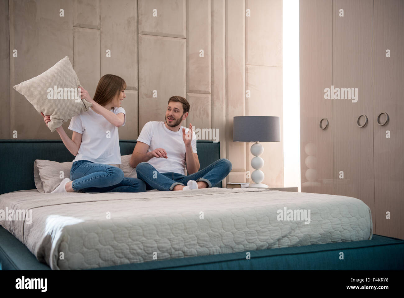 Hit the pillow hi-res stock photography and images - Alamy