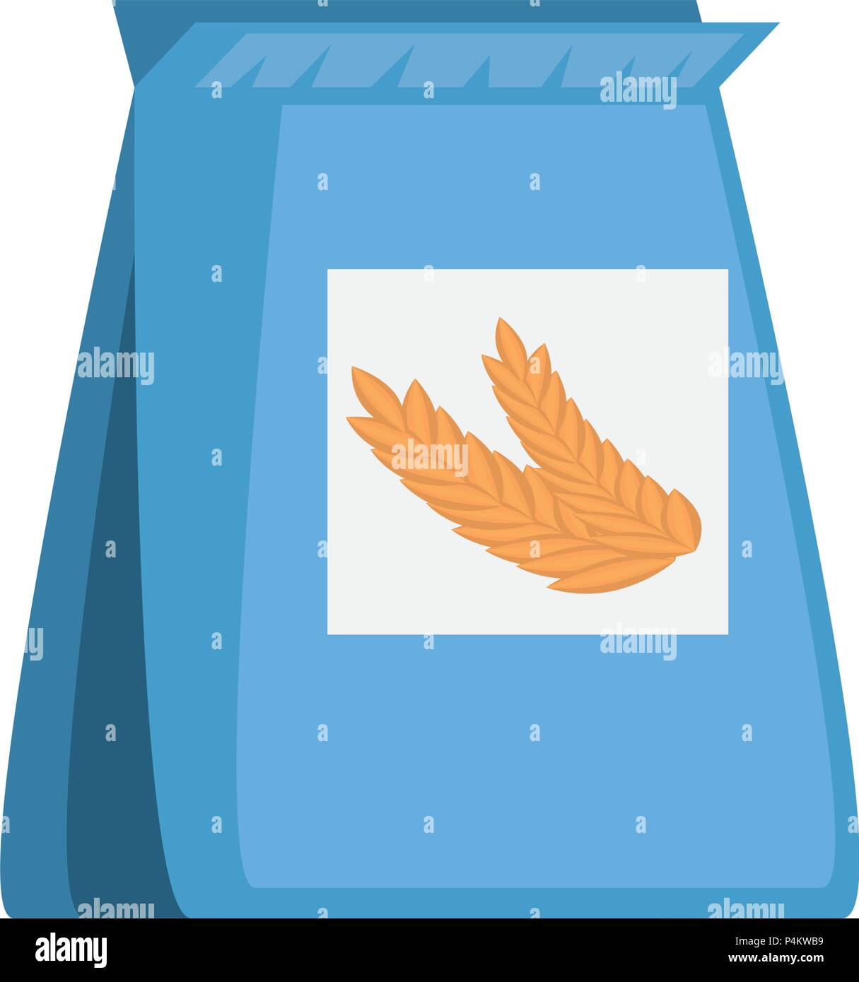 wheat bag healthy food vector illustration design Stock Vector Image ...