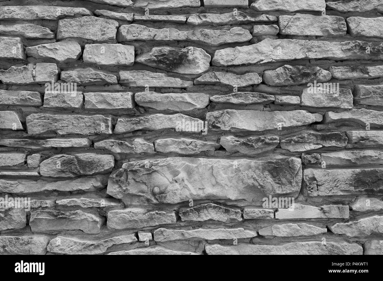 Old brick wall high Black and White Stock Photos & Images - Alamy