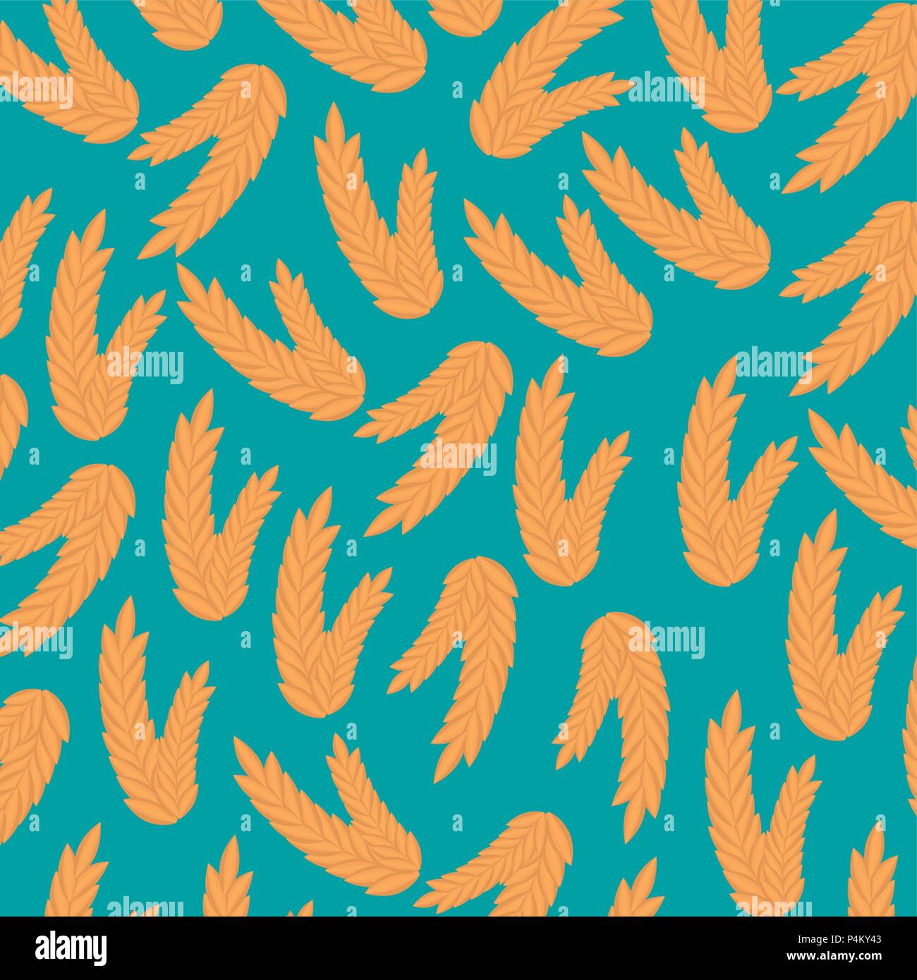 Wheat grains background gluten Stock Vector Images - Alamy