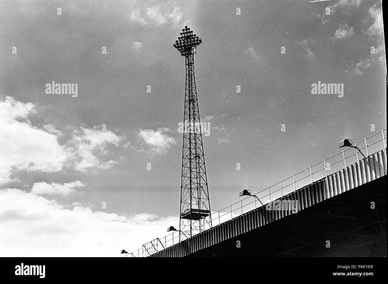 Elland Road stand 1974 Stock Photo - Alamy