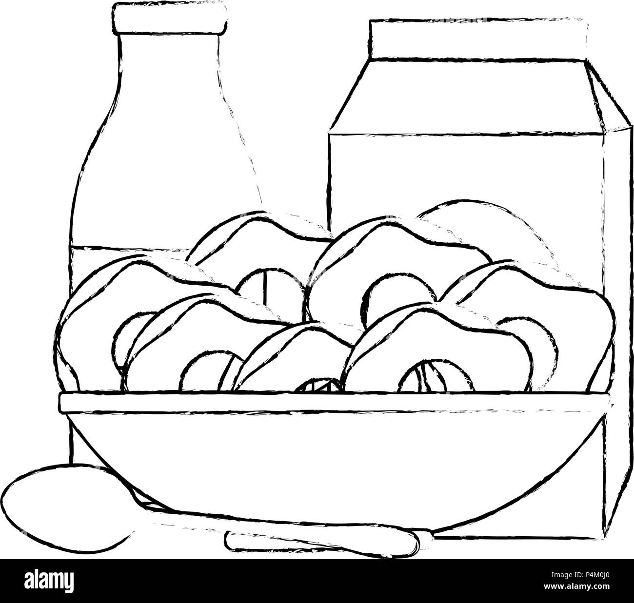 Donuts glaze Black and White Stock Photos & Images - Alamy